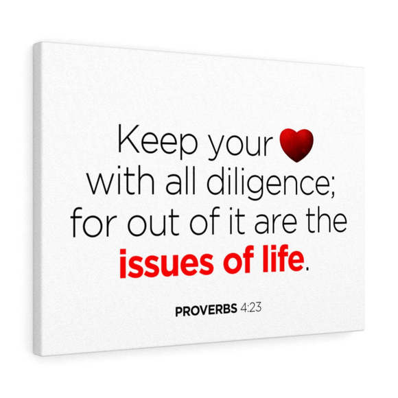 Express Your Love Gifts | Art | Scripture Sign Issues Of Life Proverbs ...